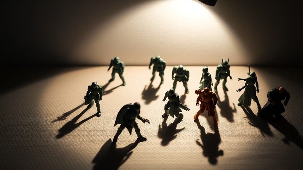 How to Control Shadow Falloff in Toy Photography Lighting - Toys in a ...