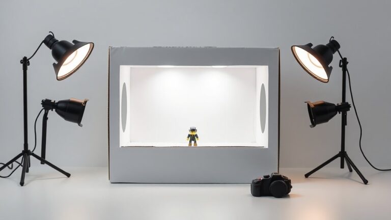 How to Build a Mini Lightbox for Studio Toy Photography - Toys in a Studio