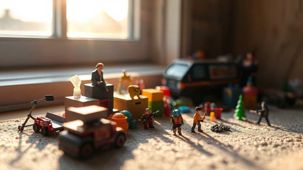 Toy Photography Tutorial: Using Natural Window Light - Toys in a Studio